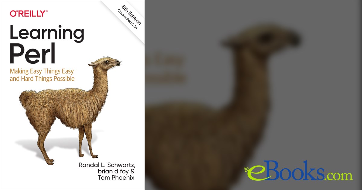 Learning Perl (8th ed.) by Randal L. Schwartz (ebook)
