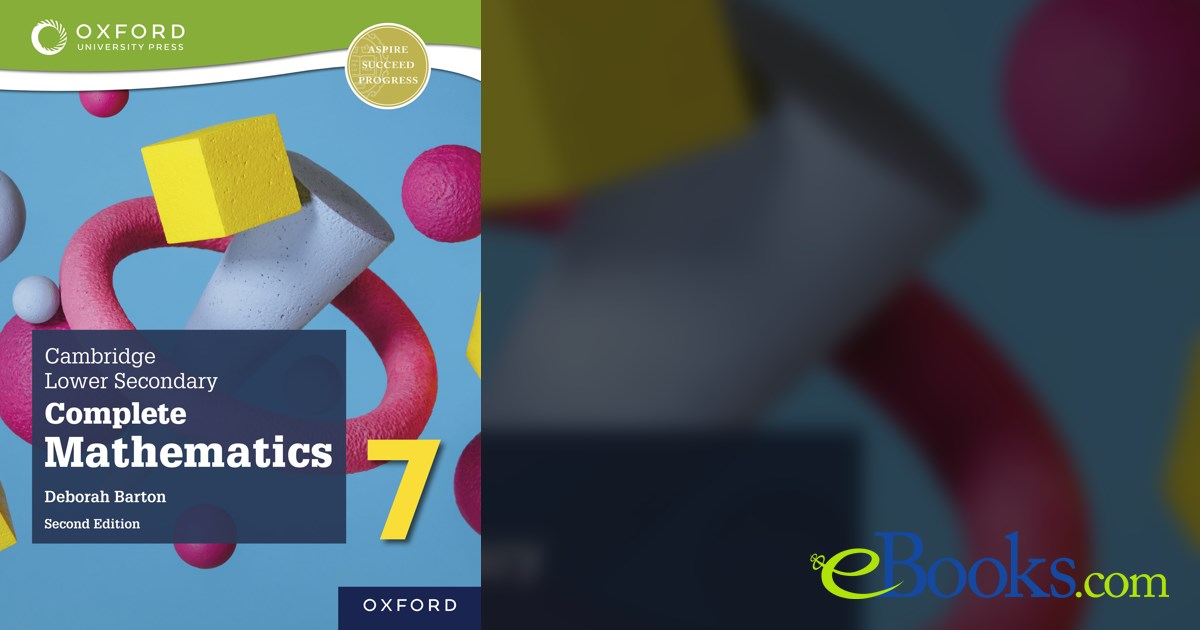 Cambridge Lower Secondary Complete Mathematics 7: Student Book (Second Edition)