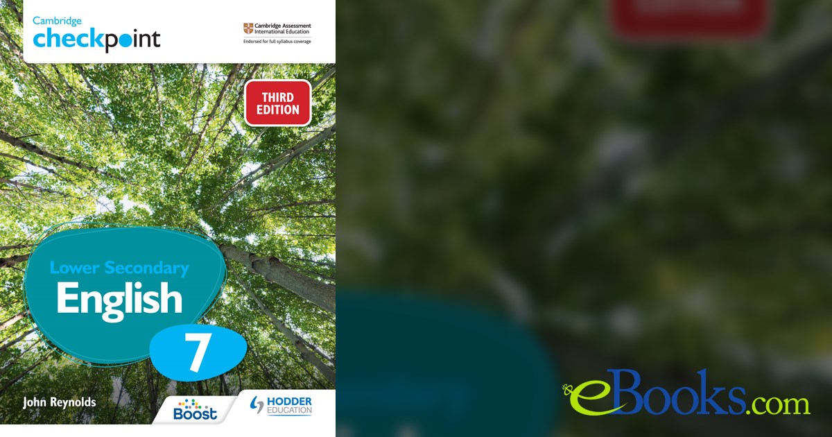 Cambridge Checkpoint Lower Secondary English Student's Book 7