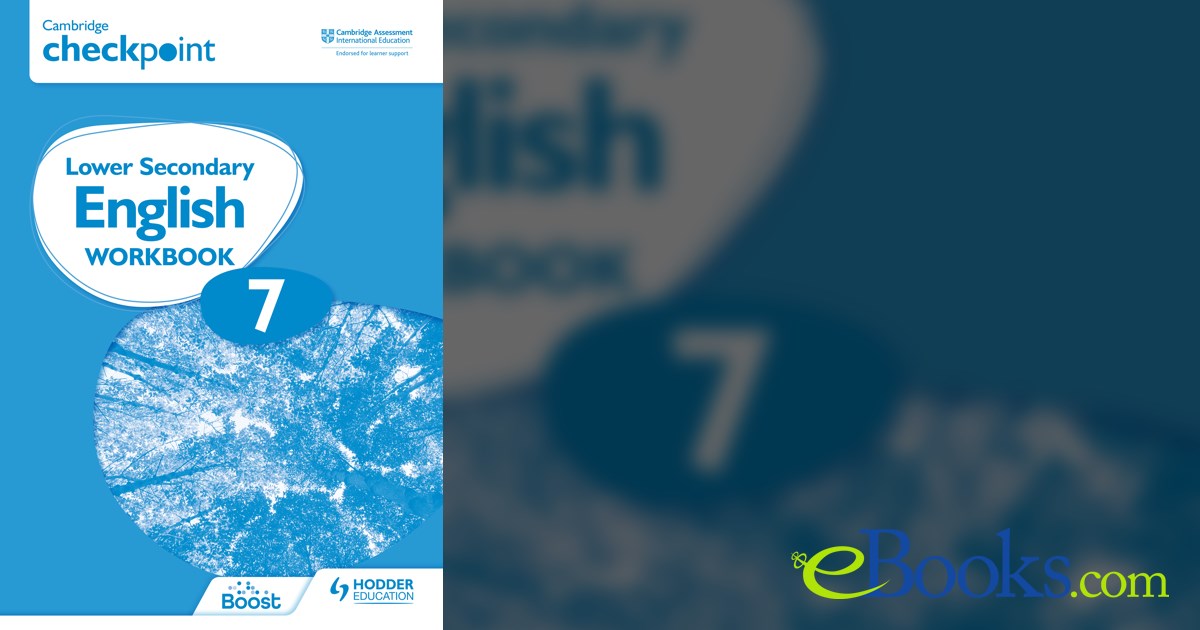 Cambridge Checkpoint Lower Secondary English Workbook 7