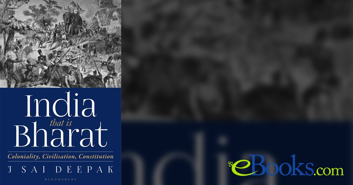 India, that is Bharat by J Sai Deepak (ebook)