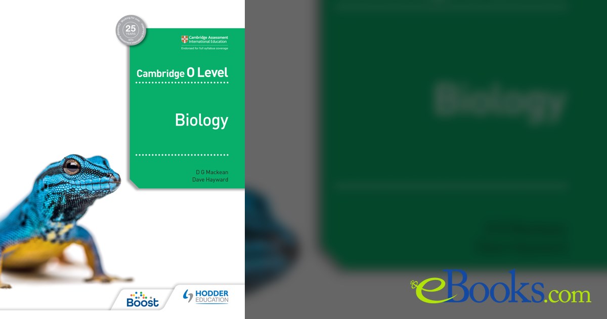 Cambridge O Level Biology by D. G. Mackean (ebook)