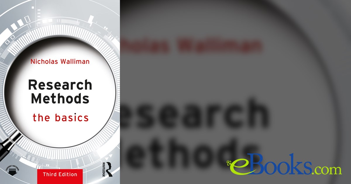 Research Methods (3rd ed.) by Nicholas Walliman (ebook)