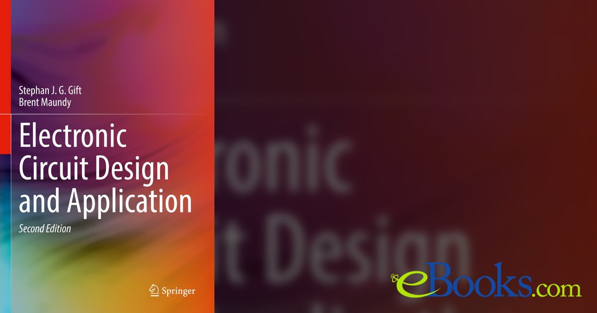 Electronic Circuit Design and Application (2nd ed.)