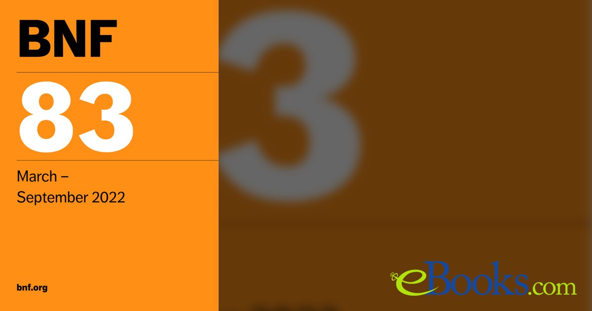 BNF 83 (British National Formulary) March 2022 (83rd ed.)