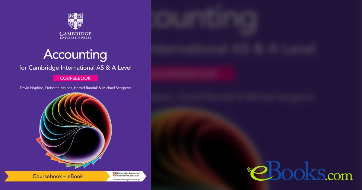Cambridge International AS & A Level Accounting Coursebook - eBook