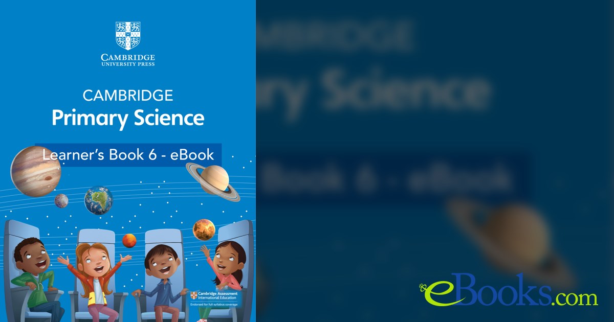 Cambridge Primary Science Learner's Book 6 - eBook (2nd ed.)