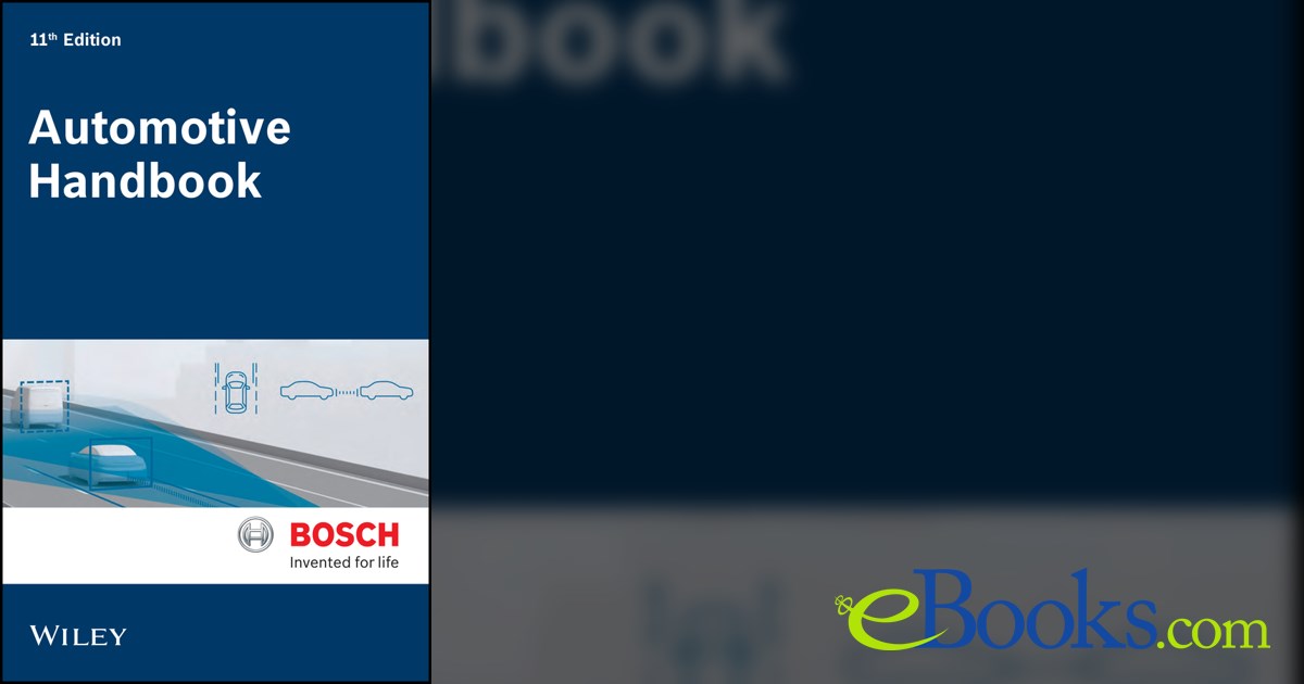 Automotive Handbook (11th ed.) by Robert Bosch GmbH (ebook)