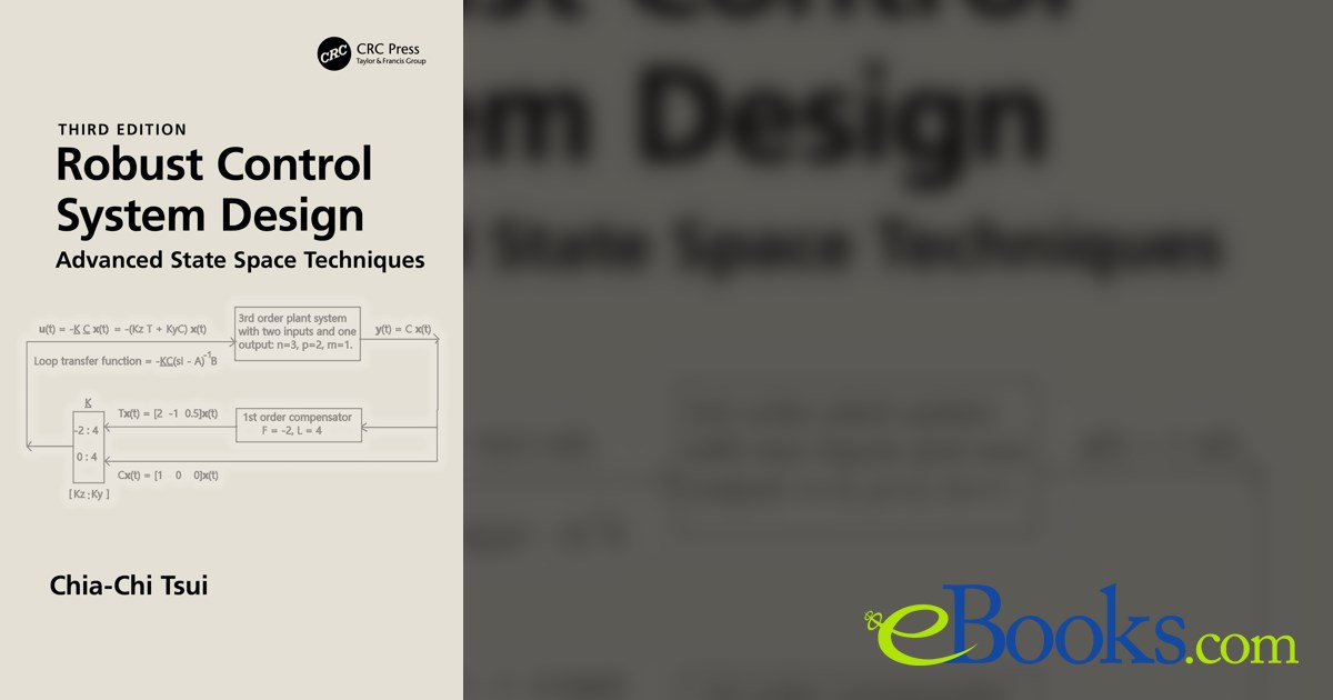 Robust Control System Design (3rd ed.) by Chia-Chi Tsui (ebook)