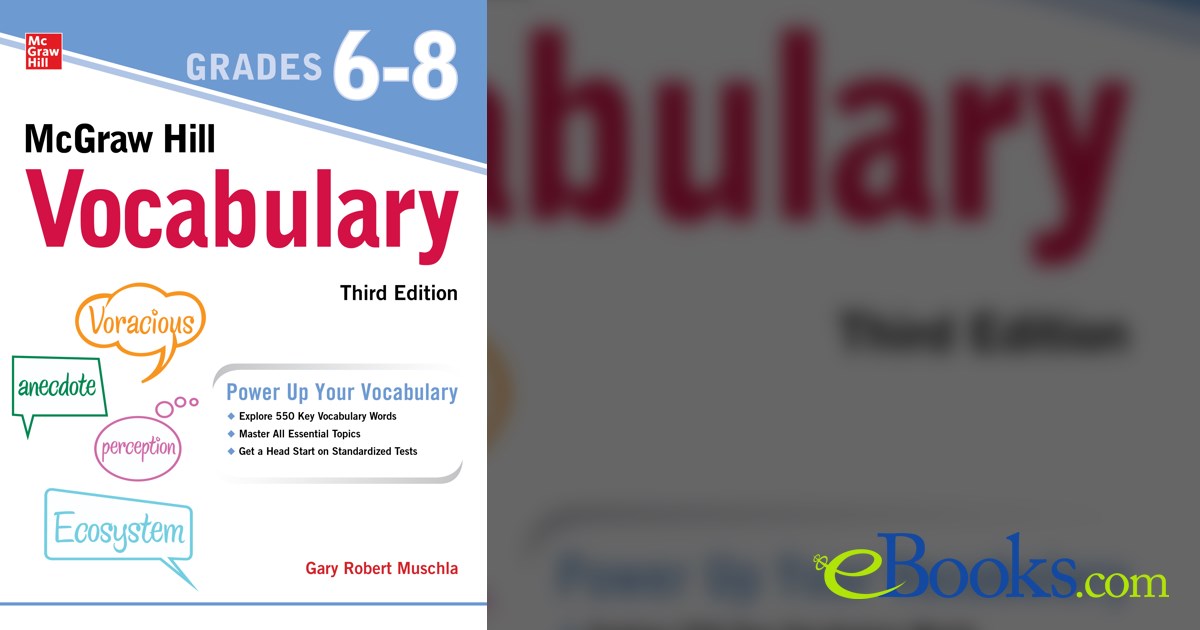 McGraw Hill Vocabulary Grades 6-8, Third Edition (3rd ed.)