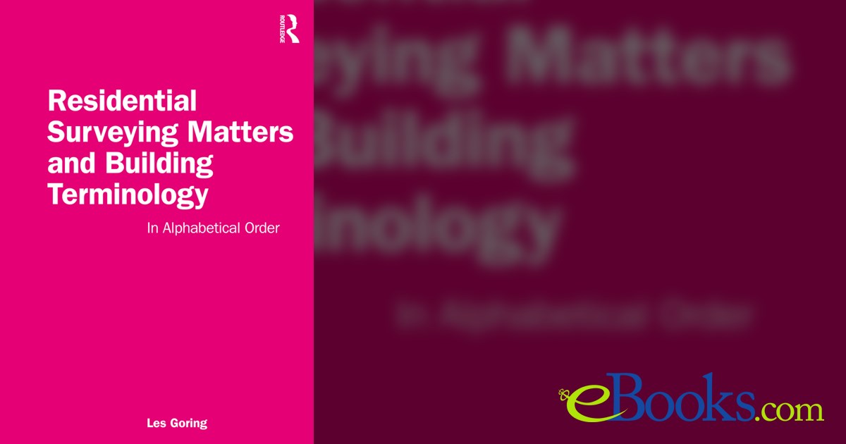 Residential Surveying Matters and Building Terminology