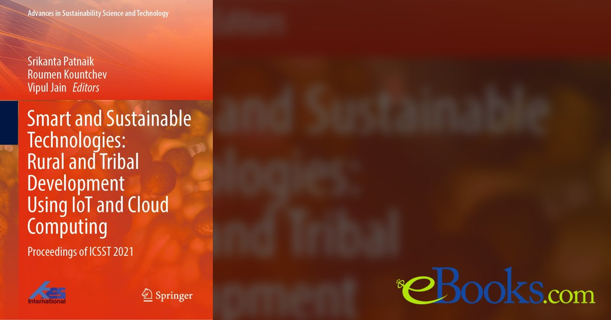 Smart and Sustainable Technologies: Rural and Tribal Development Using ...