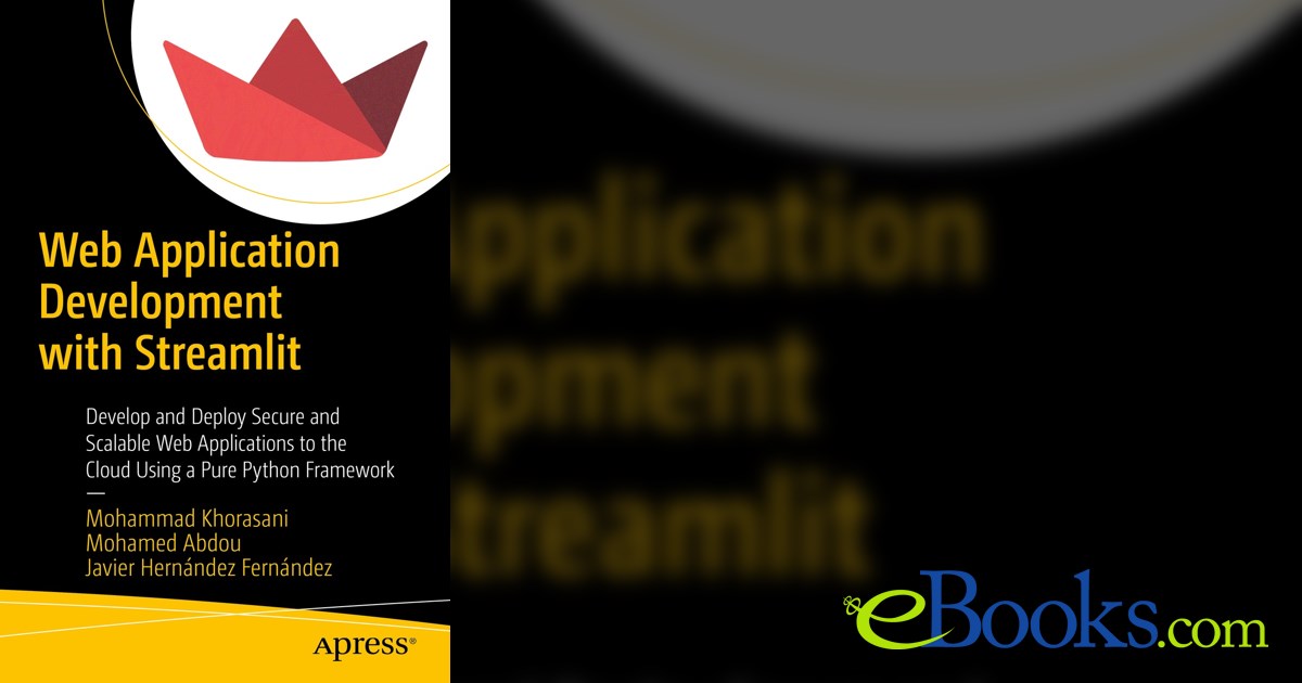 Web Application Development With Streamlit 