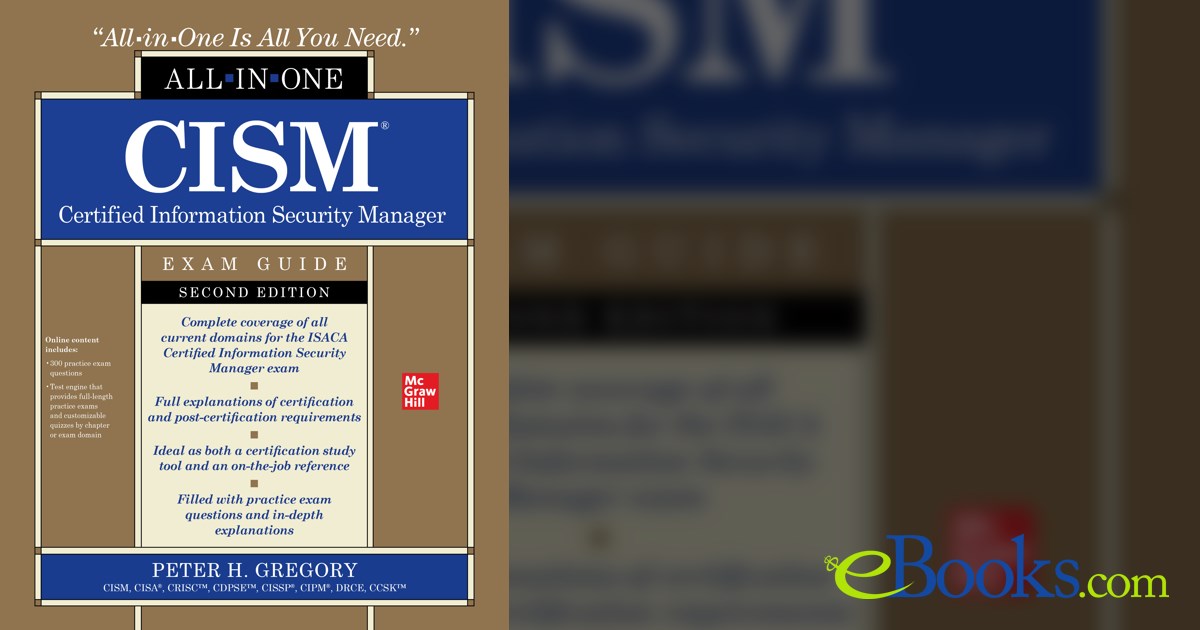 CISM Certified Information Security Manager All-in-One Exam Guide ...