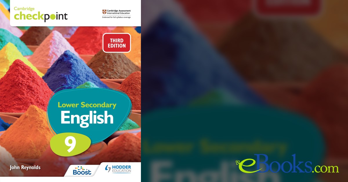 Cambridge Checkpoint Lower Secondary English Student's Book 9 Third Edition