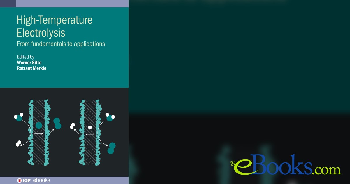 High-Temperature Electrolysis by Werner Sitte (ebook)