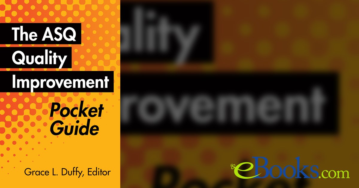 The ASQ Quality Improvement Pocket Guide by Grace L. Duffy (ebook)