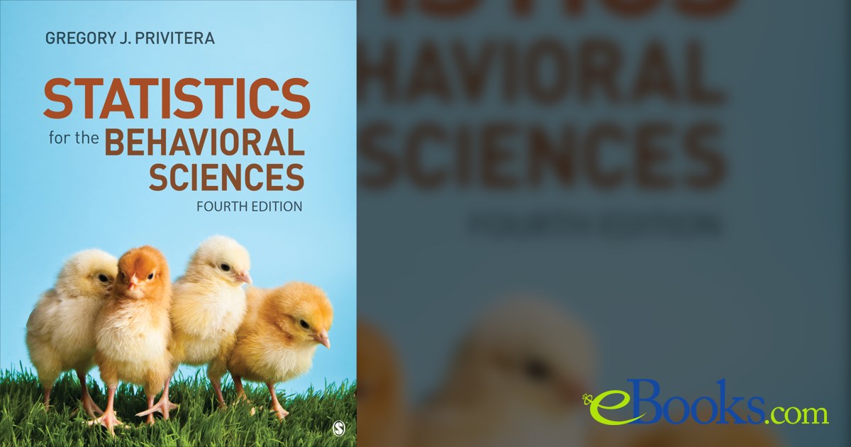 Statistics for the Behavioral Sciences (4th ed.)
