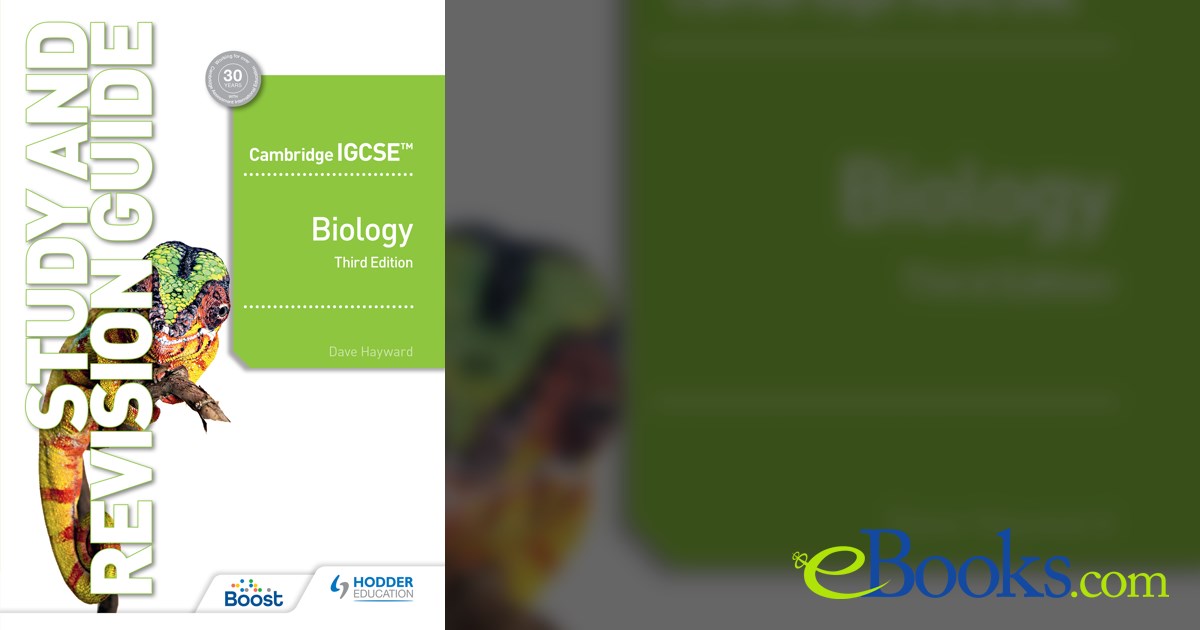 Cambridge IGCSE™ Biology Study and Revision Guide Third Edition
