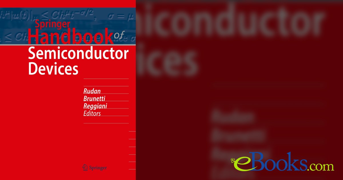 Springer Handbook of Semiconductor Devices by Massimo Rudan (ebook)