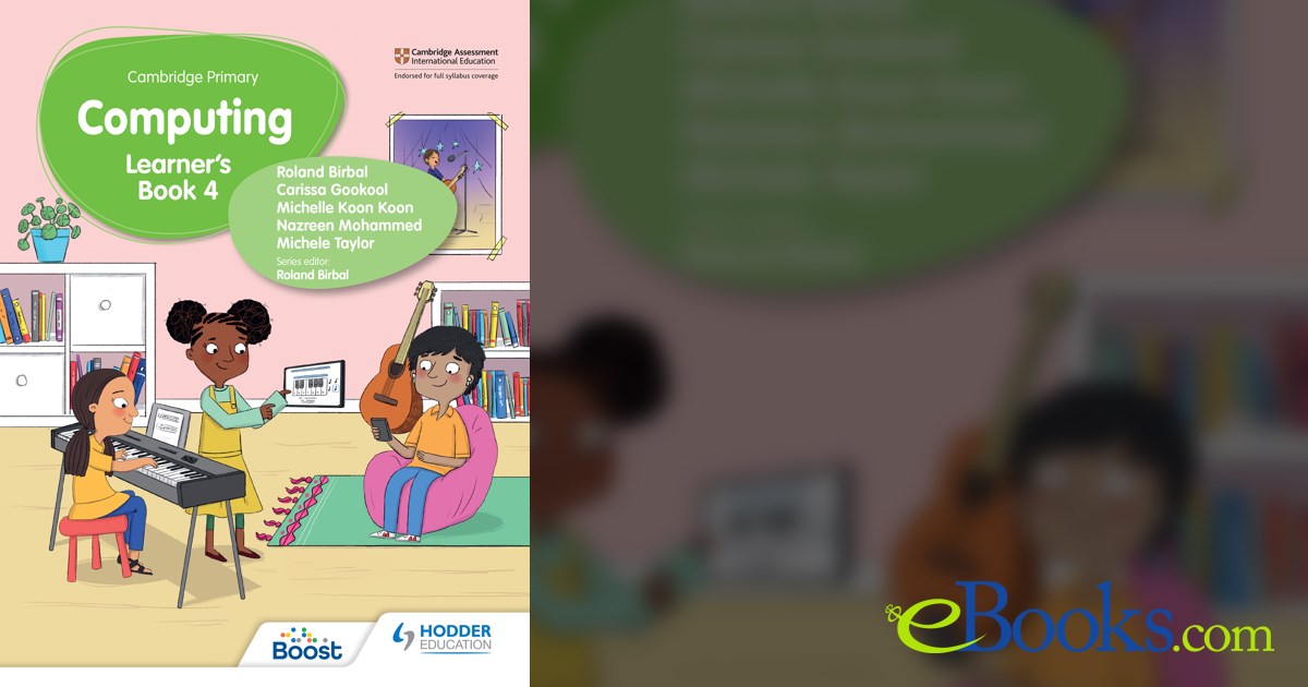 Cambridge Primary Computing Learner's Book Stage 4