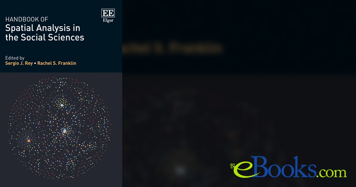 Handbook of Spatial Analysis in the Social Sciences