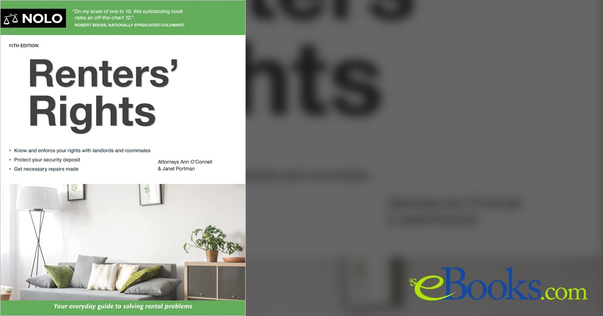 Renters' Rights (11th ed.) by Janet Portman (ebook)