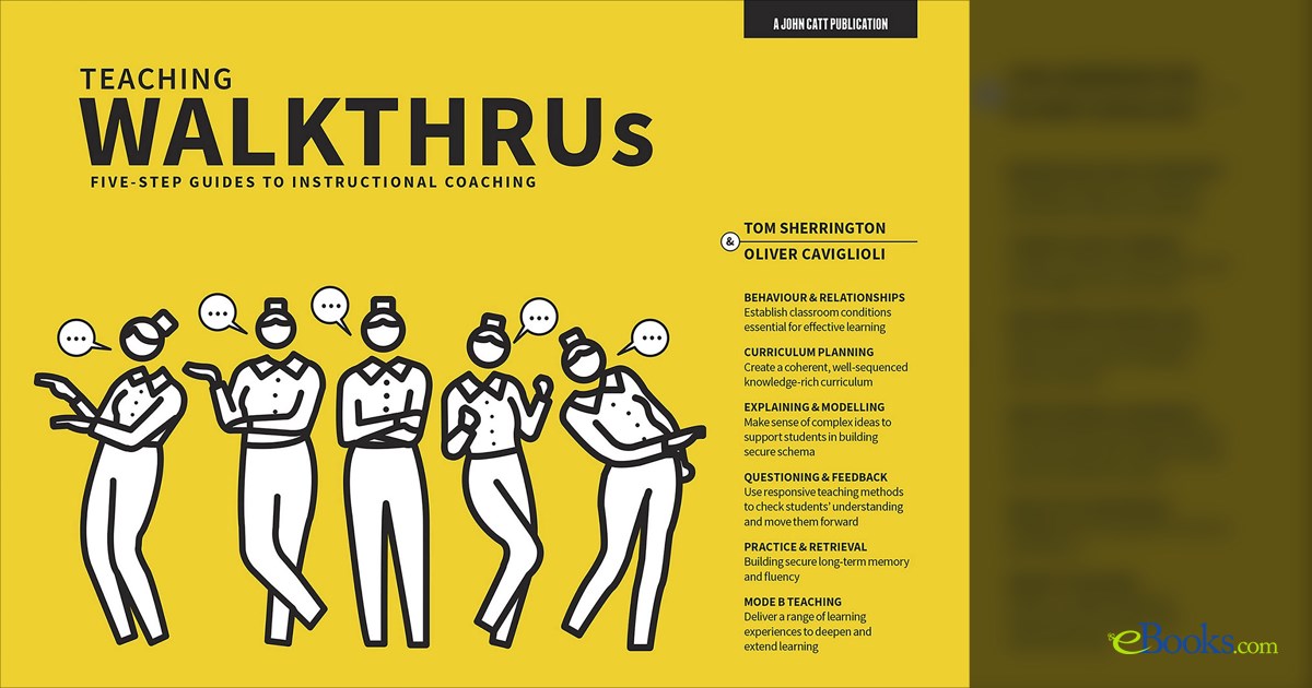Teaching WalkThrus: Five-step guides to instructional coaching