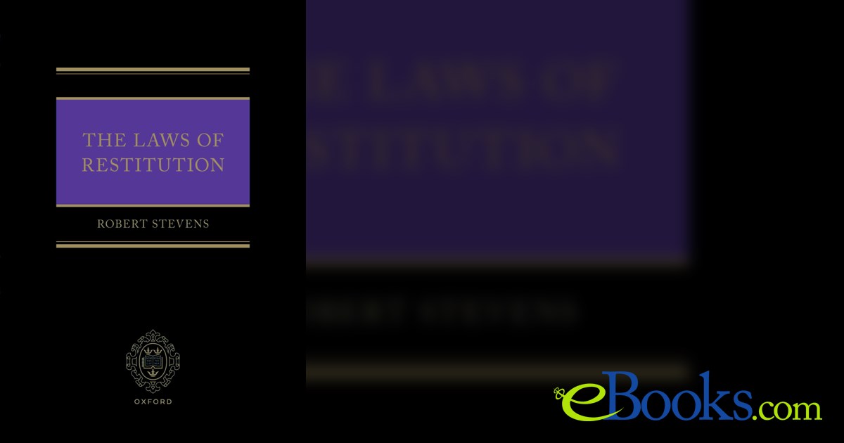 The Laws of Restitution by Robert Stevens (ebook)