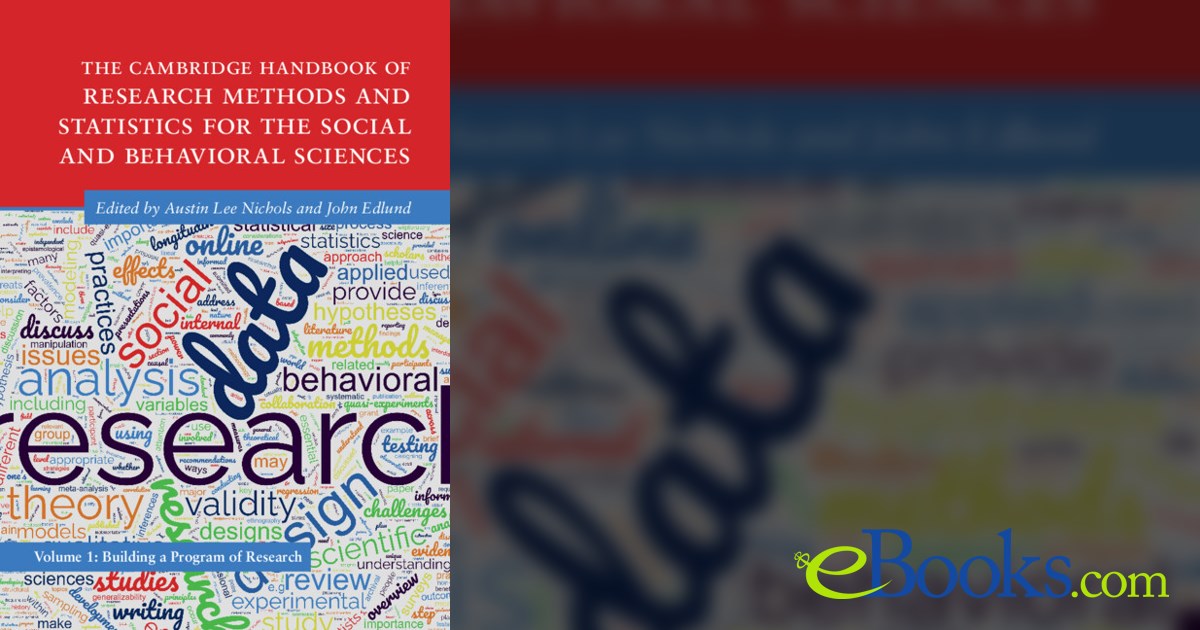 The Cambridge Handbook of Research Methods and Statistics for the ...