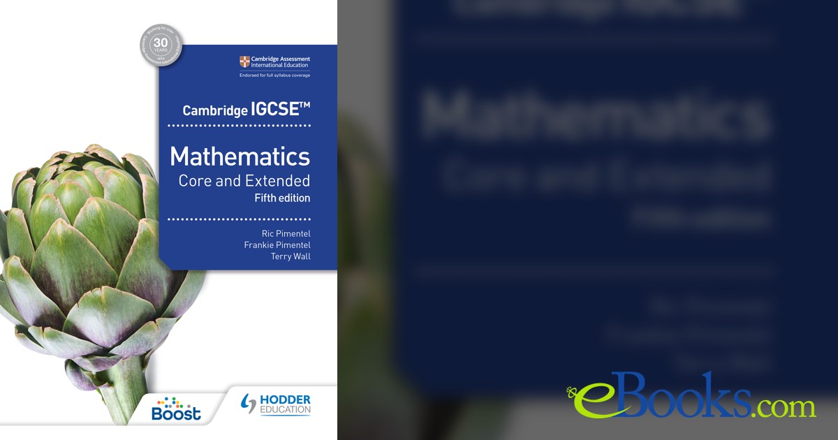 Cambridge IGCSE Core and Extended Mathematics Fifth edition