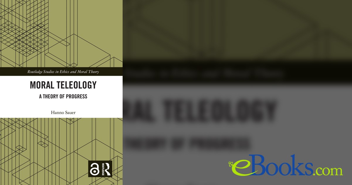 Moral Teleology by Hanno Sauer (ebook)