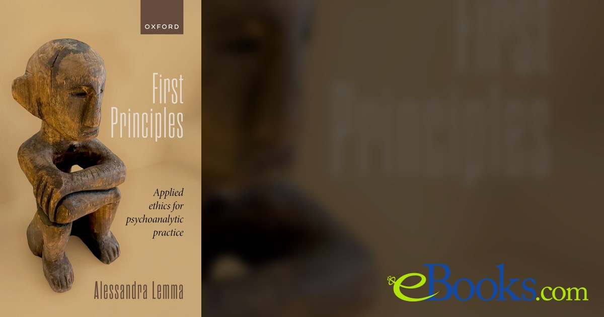 First Principles by Alessandra Lemma (ebook)