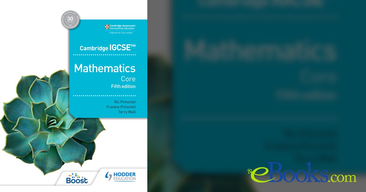 Cambridge IGCSE Core Mathematics Fifth edition