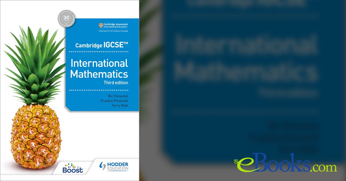 Cambridge IGCSE International Mathematics Third edition