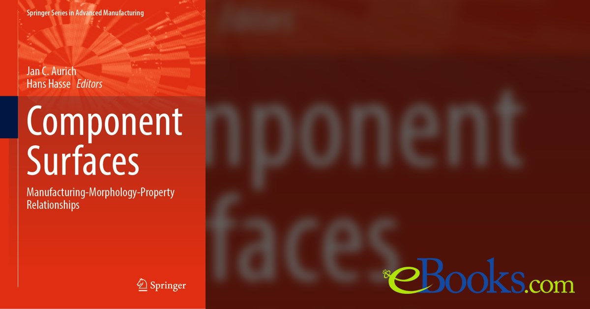 Component Surfaces by Jan C. Aurich (ebook)