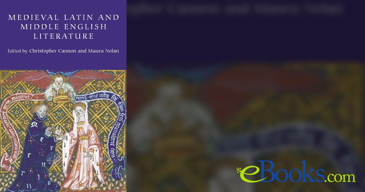 Medieval Latin and Middle English Literature