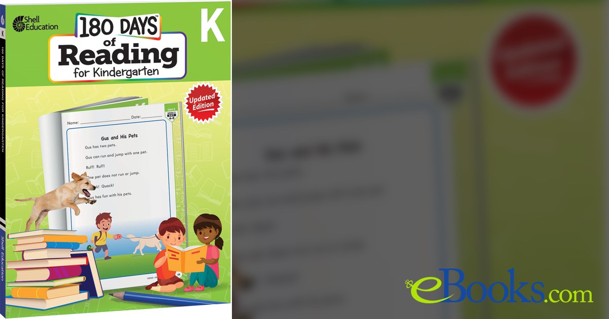 180 Days™: Reading for Kindergarten, 2nd Edition (2nd ed.)