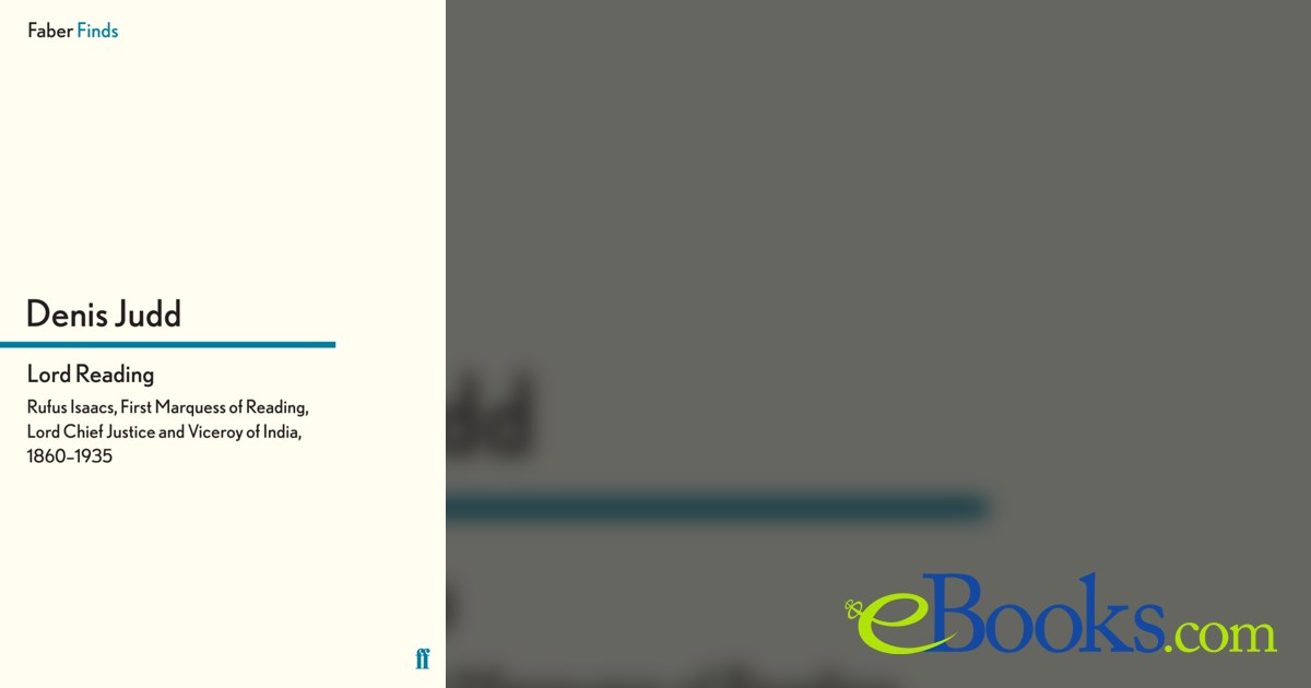 Lord Reading by Denis Judd (ebook)