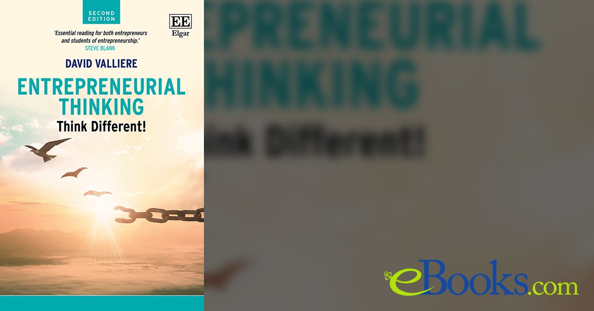 Entrepreneurial Thinking (2nd ed.) by David Valliere (ebook)