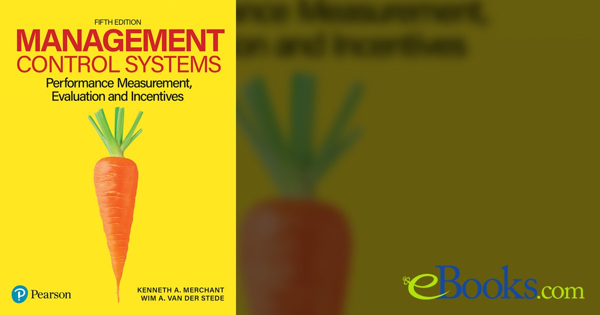 Management Control Systems (5th ed.) by Kenneth Merchant (ebook)