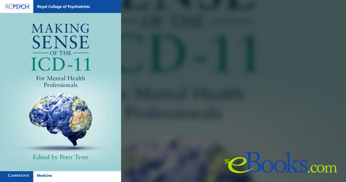 Making Sense of the ICD-11 by Peter Tyrer (ebook)