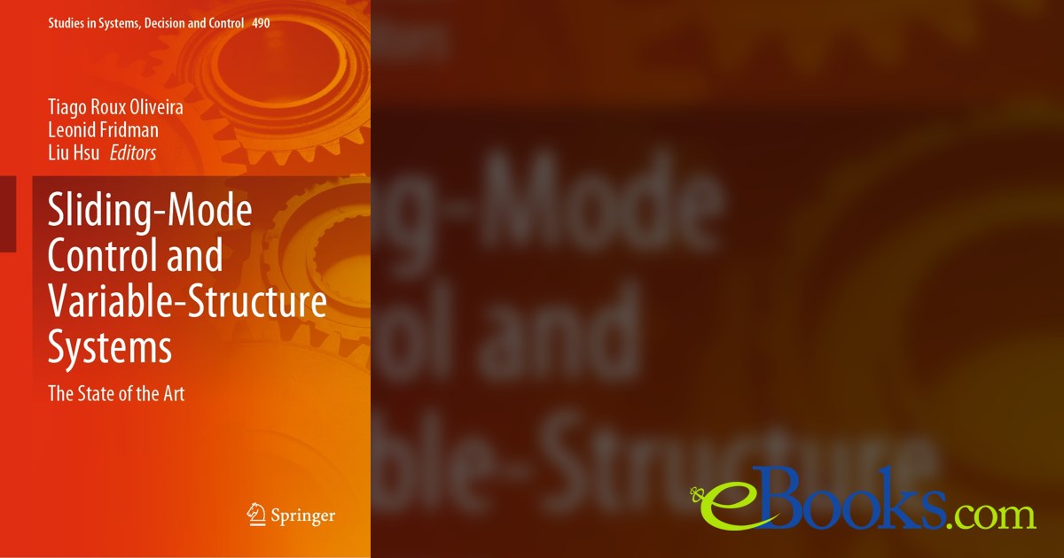 Sliding Mode Control And Variable Structure Systems 8018