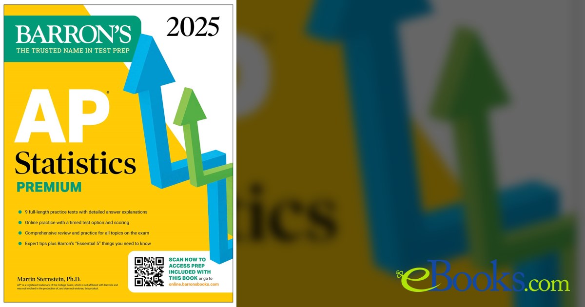 AP Statistics Premium, 2025: Prep Book with 9 Practice Tests ...