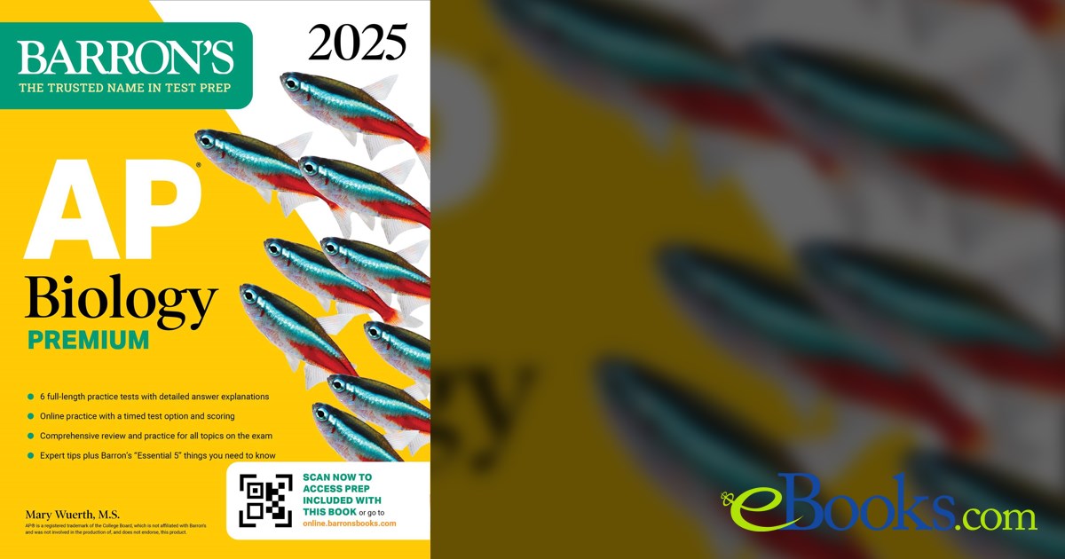 AP Biology Premium, 2025: Prep Book with 6 Practice Tests ...
