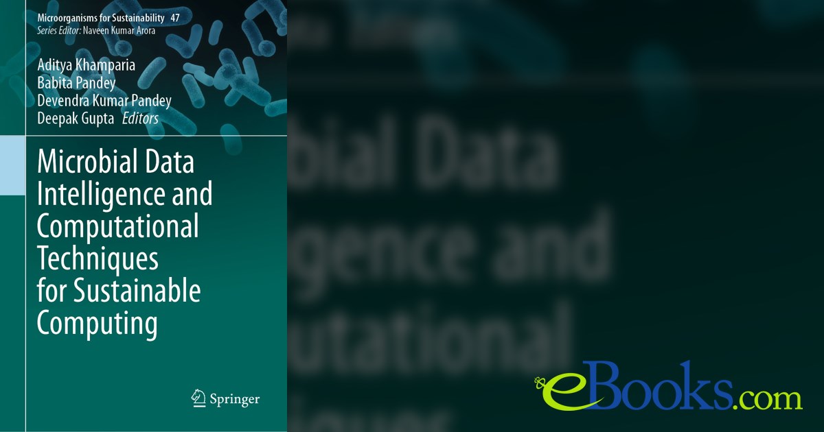 Microbial Data Intelligence and Computational Techniques for ...