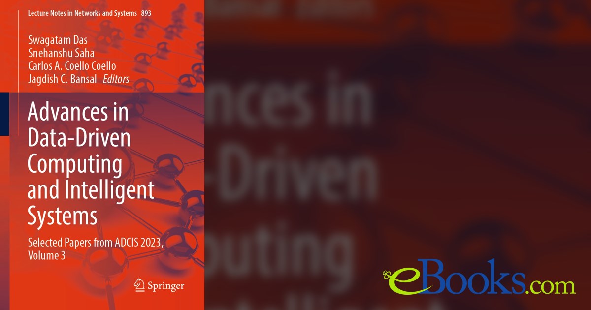 Advances In Data Driven Computing And Intelligent Systems 0050