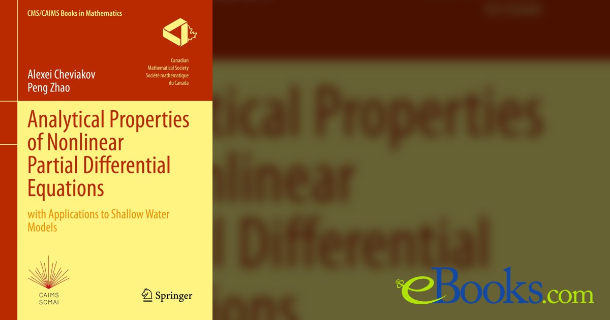 Analytical Properties of Nonlinear Partial Differential Equations