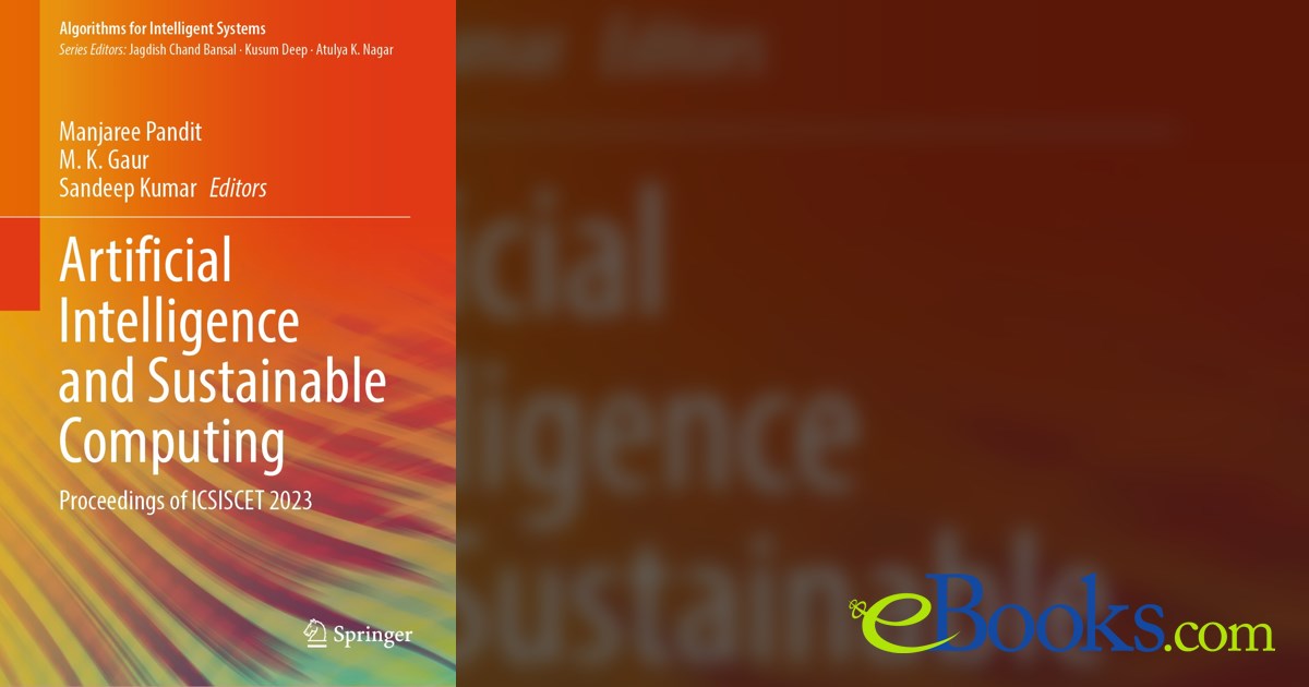 Artificial Intelligence and Sustainable Computing