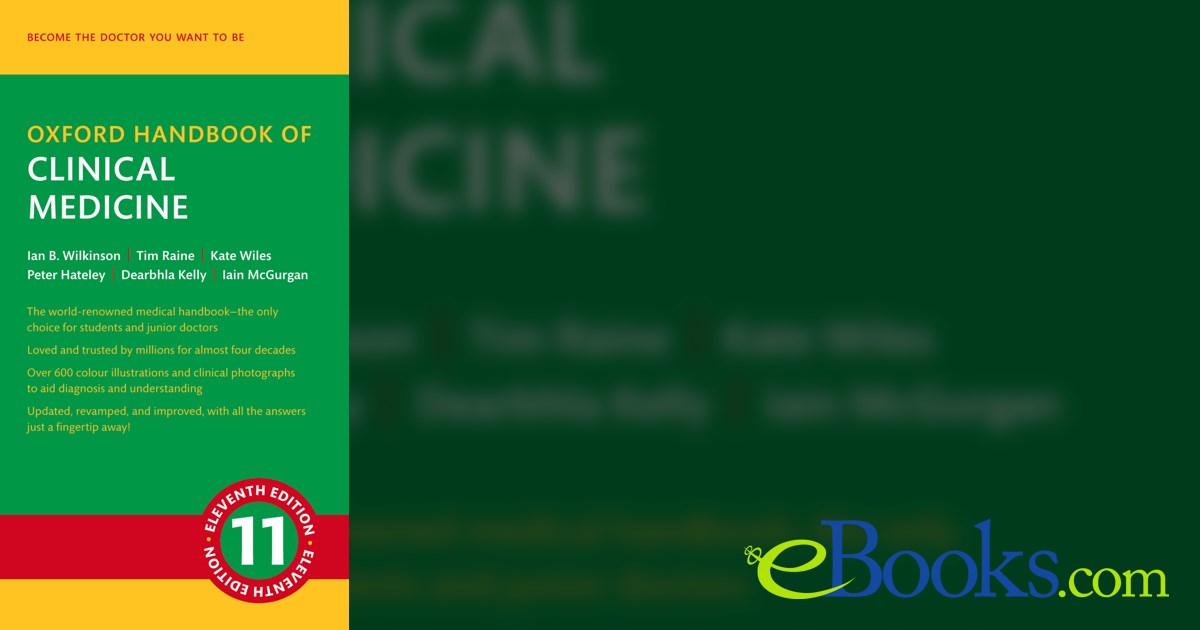 Oxford Handbook of Clinical Medicine (11th ed.)